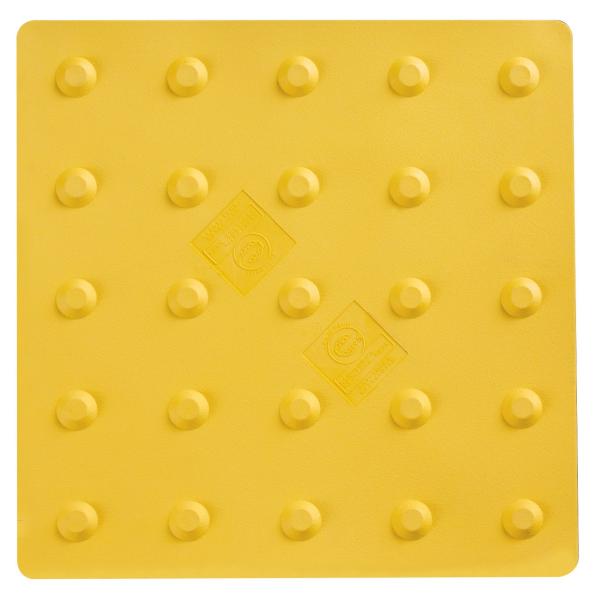 【商品概要】仕様 規格: 300角 種類: ポイントタイプ 色: 黄 入数: 20枚 再生材料: 再生プラスチック・再生ゴム【商品説明】【商品詳細】ブランド：アラオ(Arao)商品種別：産業・研究開発用品商品名：アラオ エコ点字パネル ポイ...