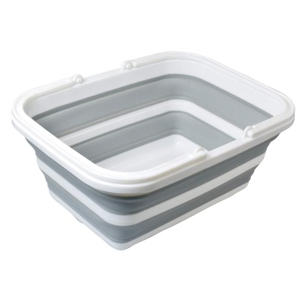 【商品概要】サイズ:(約)38.5×28.7×高さ5.5~17cm【商品説明】【商品詳細】ブランド：ファイン(FINE JAPAN)商品種別：ホーム＆キッチン商品名：ファイン 洗い桶 グレー (約)38.5×28.7×高さ5.5~17cm製...