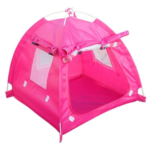【商品概要】材質：オックスフォード　　　　　サイズ：50*50*45cm(M)、60*60*55cm（L）テントには広い入り口があり、出入りしやすいです。軽量で折り畳み可能で、収納が容易です。高品質で、ペットに壊されにくいです。テントは犬、...