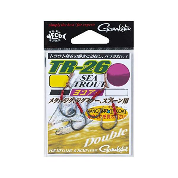 【商品概要】サイズ:#1/0入数:5【商品説明】【商品詳細】ブランド：Gamakatsu(がまかつ)商品種別：スポーツ＆アウトドア商品名：がまかつ(Gamakatsu) TR-26 (シングル) #1/0製造元：がまかつ(Gamakatsu...