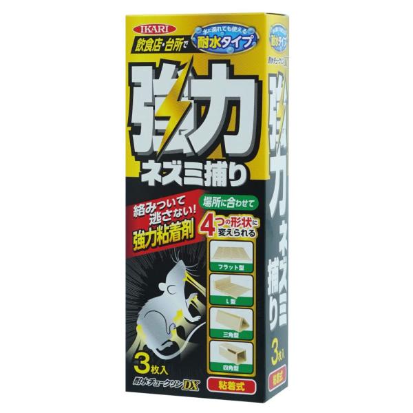 【商品概要】商品サイズ (幅×奥行×高さ) :幅8.8cm×高さ22.5cm×厚さ5.0cm(箱サイズ)内容量:3枚入【商品説明】【商品詳細】ブランド：イカリ消毒(Ikari)商品種別：DIY・工具・ガーデン商品名：イカリ消毒 耐水チューク...