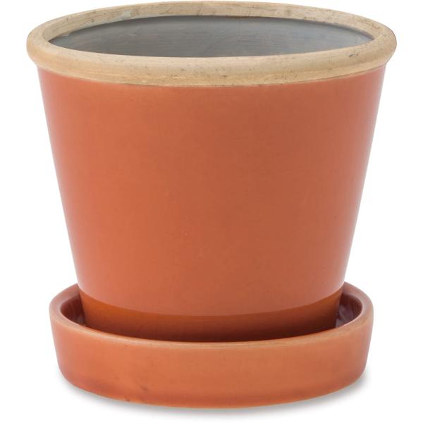 【商品概要】サイズ：Φ10×H10cm素材：セラミック生産国：中国底穴有【商品説明】【商品詳細】ブランド：ポッシュリビング(Posh Living)商品種別：DIY・工具・ガーデン商品名：POSH LIVING(ポッシュリビング) グロッシ...