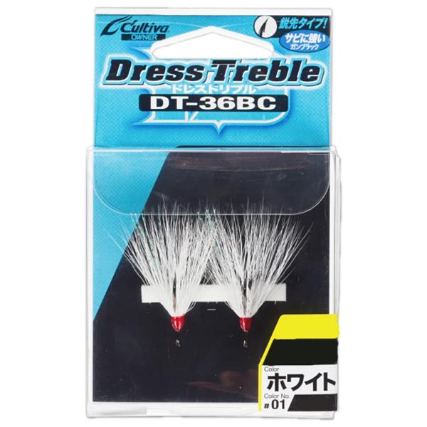 【商品概要】号数:1形態:トリプルフック原産国:日本部門名:ユニセックス大人【商品説明】【商品詳細】ブランド：Owner商品種別：フック・針商品名：オーナー(OWNER) 13219 DT36BC ドレストリプル 1#01ホワイト製造元：オ...