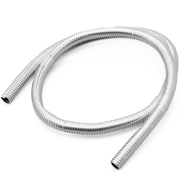 【商品概要】【用途】ハンドル周りのドレスアップに最適なメッキコルゲートチューブ。黒いハーネスやホース類を手軽にメッキ化できます。【仕様1】内径Φ10mmｘ全長1m【仕様2】樹脂メッキ【商品説明】【商品詳細】ブランド：デイトナ(Daytona...