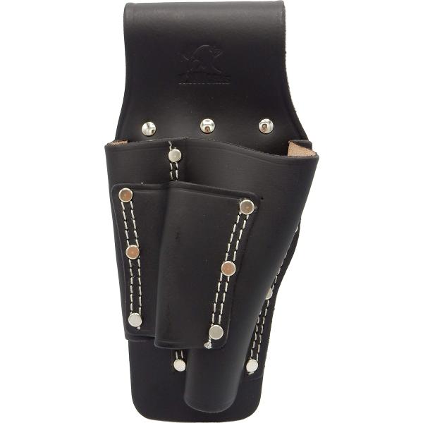 【商品概要】革表面:マットブラック仕上げカシメ補強SIZE:H270×W130【商品説明】【商品詳細】ブランド：KNワークス(K.N Works)商品種別：DIY・工具・ガーデン商品名：KNワークス(K.N Works) 板金鋏差2丁差 B...