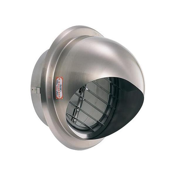 【商品概要】●強制給排気用●丸型フード付●適用パイプ内径：150mm（145mm~160mm）●材質：SUS304●フード表面仕上げ：ヘアライン●防火ダンパー付き（特定防火設備該当品防火ダンパー120℃温度ヒューズ付き【商品説明】【商品詳細...
