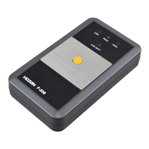 【商品概要】F-208の本体。チェッカー本体はスタンドから簡単に取り外しできます。本体のみを追加し、定期校正時に入れ替えることで、シームレスな運用が可能です。※測定にはF-208-2が必要です。【商品説明】【商品詳細】ブランド：ホーザン(H...