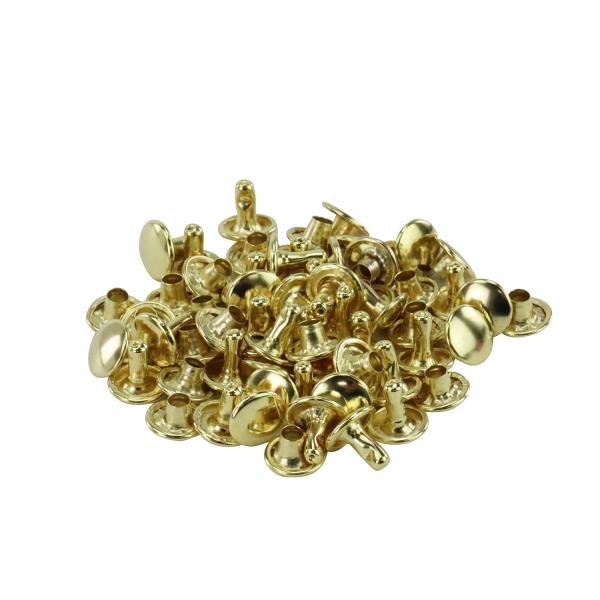 【商品概要】カシメ玉径:約9.0mm、足の長さ:約8.5mm最大取付厚:約2.0〜4.0mm下穴サイズ:約3.0mm対応本体:NO.4000MT＋NO.4040MTカシメ玉:鉄製＋真鍮メッキ【商品説明】【商品詳細】ブランド：SK11(エスケ...