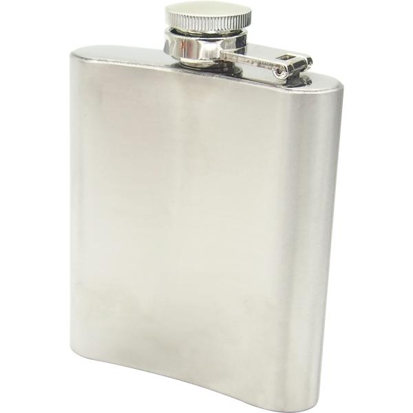 【商品概要】容量約3オンスの小型スキットルですスキットルはヒップフラスコ・フラスクボトルなどとも呼ばれ、水筒ほどの容量はございませんが、本体は平たく携帯性に優れます●素材：ステンレス（スキットル本体）、金属（キャップ） ●用途 ・飲料水 ・...