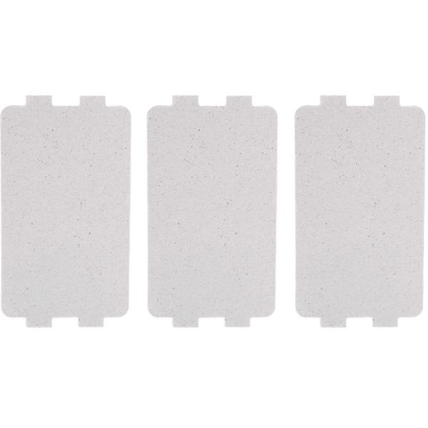 【商品概要】電子レンジ用 マイカプレート 3枚サイズ 約 11.6cm x 6.4cm重量（約）6g 1枚あたり素材 〇マイカ（雲母） 〇紙 〇シリコーン樹脂●製品内容 マイカプレート×3 ●保証期間 お届け日より1ヶ月【商品説明】電子レン...