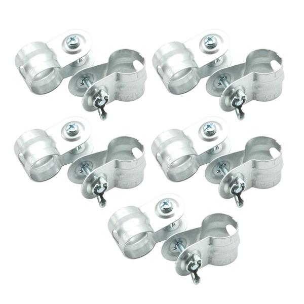 【商品概要】用途:アーチパイプと直管パイプの接続部分を固定規格:25用入数:10個入本体:スチール【商品説明】【商品詳細】ブランド：渡辺パイプ商品種別：産業・研究開発用品商品名：渡辺パイプ パイプハウス専用部材 ユニバーサル ジョイント 2...