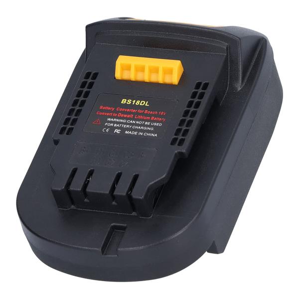 【商品概要】プラグの寿命を確保し、安定した性能を発揮するニッケルメッキ真ちゅう製接続部品のナイロン66とガラス繊維素材を採用し、耐熱性を保証摂氏200度までの耐熱性により、長時間の動作軟化を防ぎますバッテリーアダプターは18Vリチウムバッテ...