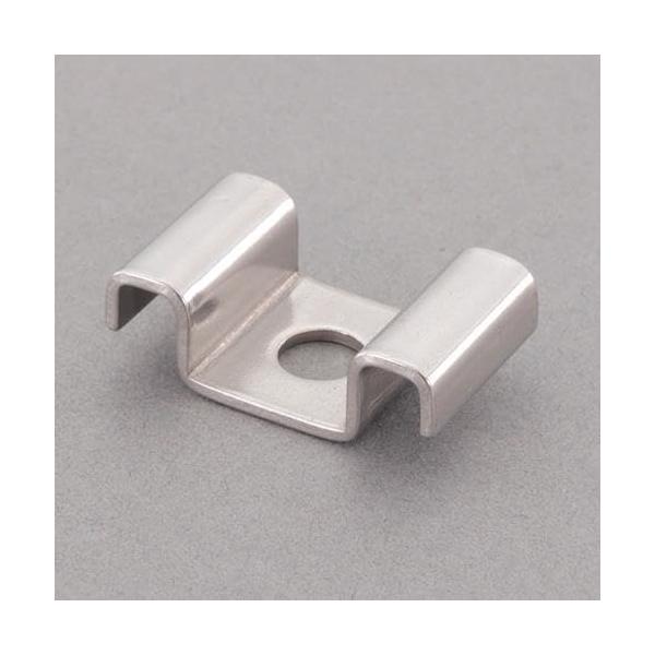 【商品概要】●サイズ(mm)…L：48.3、W：25、d：10、P：35.3、H：15、h：22.3、W1：9、W2：6、T：2　●ねじサイズ…M8　●材質…SUS304【商品説明】【商品詳細】ブランド：エスコ(Esco)商品種別：DIY・...