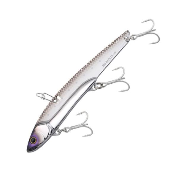 【商品概要】ジャッカル ビッグバッカー 128 (ソルトルアー)■Length：128mm■Weight：44g■Type：Sinking■Hook：#4≪ジャッカル ソルトルアー≫【商品説明】信頼と実績、THE スタンダードバイブレーショ...