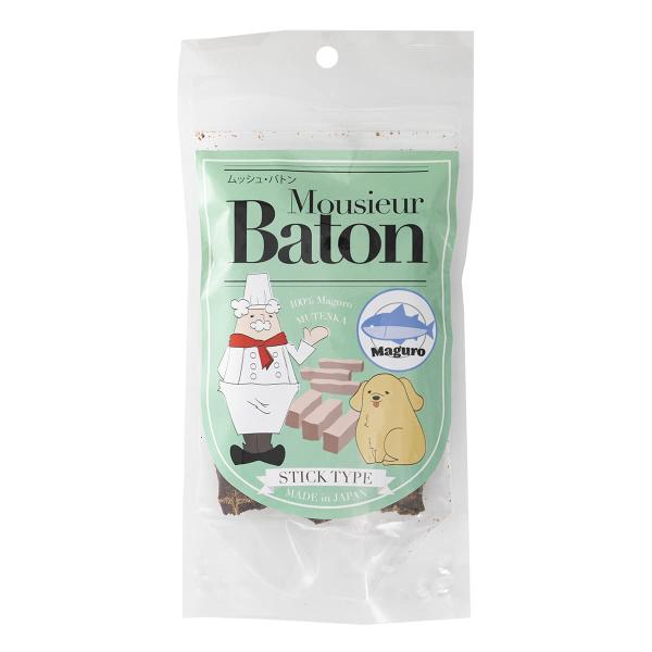 【商品概要】スティックタイプジャーキー【商品説明】【商品詳細】ブランド：Mousieur Baton(ムッシュバトン)商品種別：ペット用品商品名：ムッシュバトン マグロ スティックタイプ 40g製造元：フェローエヴォルヴィング (AC843...