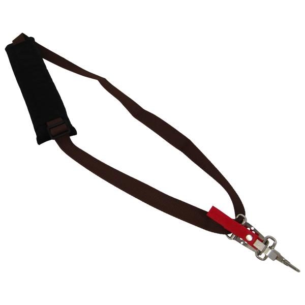 【商品概要】極厚パッド（約25mm）の弾力で肩にフィットして肩への食い込みと振動を和らげます!!パッドにはメッシュ素材を使用しているので通気性が向上し夏場もむれにくいいざという時に金具に付いている赤いバンドを引くと刈払機を本品から一発で外せ...