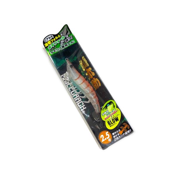 【商品概要】【商品説明】リアルな海老フォルムが水平姿勢で誘う！●見た目はまさに海老！リアルな海老を追求したフォルムでイカを誘惑します。●ロッドアクション後のポーズ姿勢はイカが抱きやすいとされる水平姿勢を保ち、アタリに備えます。●ボディー表面...