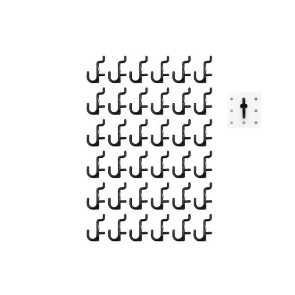 【商品概要】[多様な用途・インテリア性]ワイヤーネットやメッシュパネルとの組み合わせも可能で、ご家庭から店舗まで幅広いシーンで活躍いたします。シンプルなデザインはインテリアに調和しやすく、見せる収納としても最適。日々の生活をより便利で快適に...