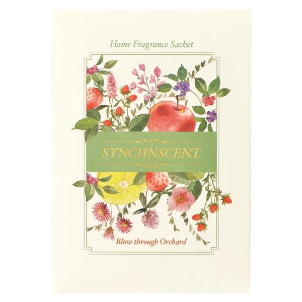 【商品概要】ホームフレグランスサシェ 「シンクンセント」。ふわりと香る風の中に、絶妙に調和した優雅な草花やフレッシュな果実、爽やかなソープやムスクの香りが漂うサシェです。引き出しやクローゼットに入れて、衣類やリネンに爽やかな香りをプラスした...