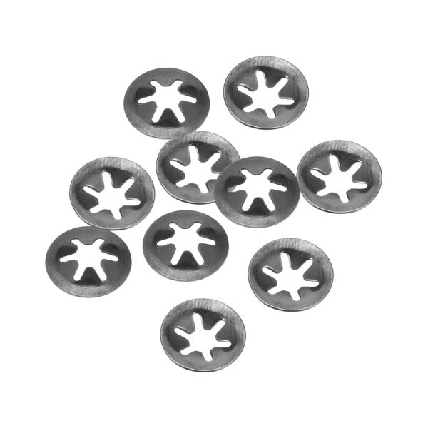 【商品概要】1- パッケージ内容 - 10個入り 6mm内径 x 14mm外径 内歯スターロックワッシャー2- 素材 - 65Mn鋼製のクイッ クスピードロックワッシャーは、滑らかで磨かれた表面を持ち、酸化や摩耗に対して優れた耐性を提供しま...