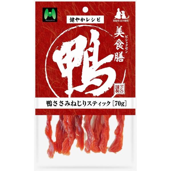 【商品概要】原産国：中国原材料：鴨ささみ、タンパク、グリセリン、ソルビトール、保存料(ソルビン酸K)成分：粗たんぱく質：35.0%以上、粗脂肪：2.3%以上、粗繊維：1.0%以下、粗灰分：3.5%以下、水分：25.0%以下、熱量：100g当...