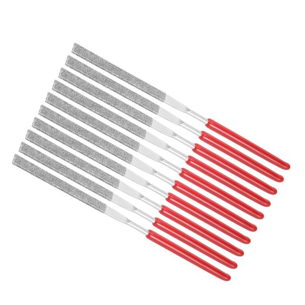 【商品概要】★ ダイヤモンドコーテッドニードルファイルサイズ --- 総長: 100mm / 4.3"、シャンクサイズ: 2mm / 0.08"、粒度: 150。.★ 幅広い用途 --- ファイルは金属、木工、アート、クラフト、ガラス、大理...