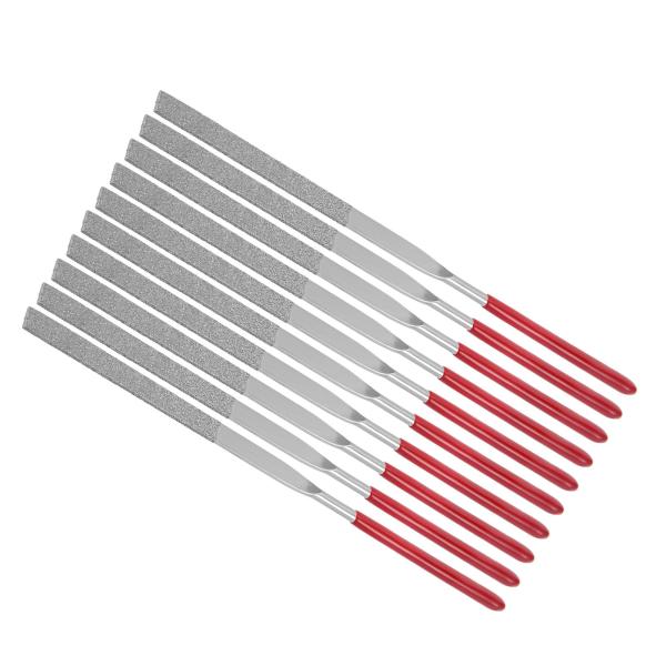 【商品概要】★ ダイヤモンドコーテッドニードルファイルサイズ --- 総長: 140mm / 5.5"、シャンクサイズ: 3 mm / 0.12"、粒度: 150。.★ 幅広い用途 --- ファイルは金属、木工、アート、クラフト、ガラス、大...