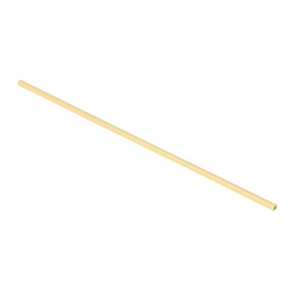 【商品概要】仕様：素材：H59真鍮；カラー：真鍮；厚さ：6mm/0.24"；幅：6mm/0.24"；長さ：0.4m/16"；パッケージリスト：真鍮の角棒1本真鍮のフラットバーは磨かれており、傷がなく非常に滑らかで、さまざまなクラフト、フライ...