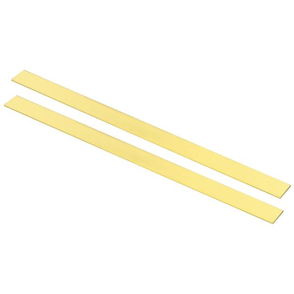 【商品概要】仕様：素材：H59真鍮；カラー：真鍮；長さ：0.3 m ；厚さ：2mm ；幅：20mm；パッケージリスト：真鍮フラットバー2個真鍮フラットバーは磨かれて切られており、傷がなく非常に滑らかで、さまざまなクラフト、フライス盤、旋盤、...
