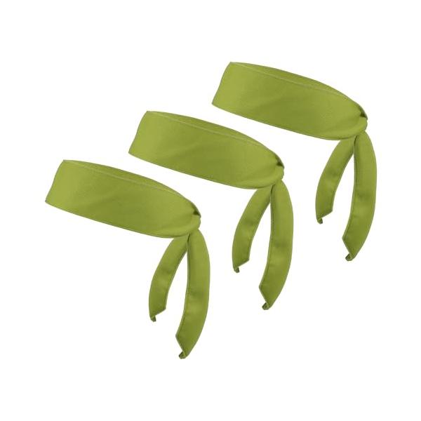 【商品概要】カラー：ダーク緑；素材：ポリエステル；サイズ：103 x 6 x 0.3 cm / 40.6 x 2.4 x 0.1 "（縦×横×厚さ）；パッキングリスト：ヘッドタイ3本利点：男性用女性用ヘッドタイヘッドバンドはポリエステル製で...