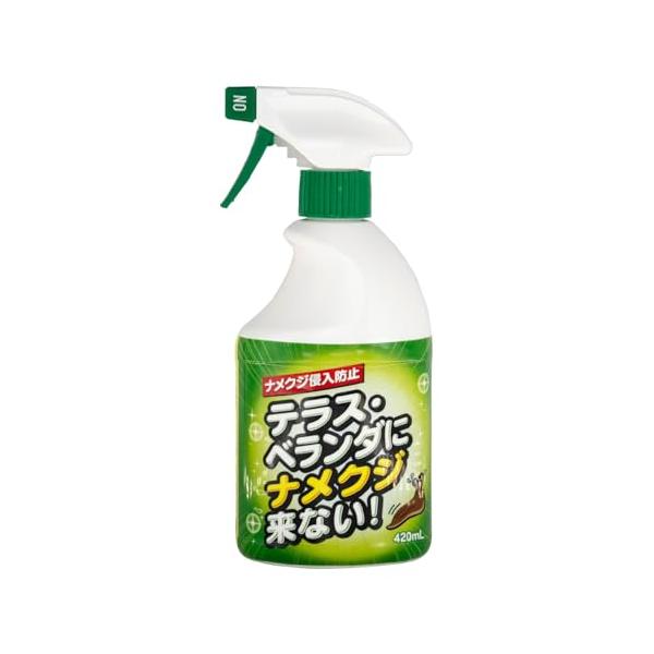 【商品概要】テラス・ベランダ専用侵入防止剤。直接かけて殺虫効果もあり。【商品説明】【商品詳細】ブランド：トーヤク商品種別：ドラッグストア商品名：トーヤク テラス・ベランダにナメクジ来ない！ 420mL製造元：トーヤク発売日：2024年12月...
