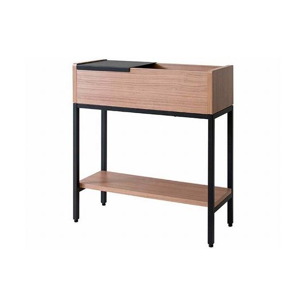 【商品説明】お気に入りの観葉植物を飾りながら飲み物や本が置けるプランターサイドテーブル『Folium（フォリウム）』。テーブルに置くことで水やりもしやすく、ボックス状の棚は鉢が倒れず安心です。飲み物やリモコンがサッと置けるトレイはお好きな位...