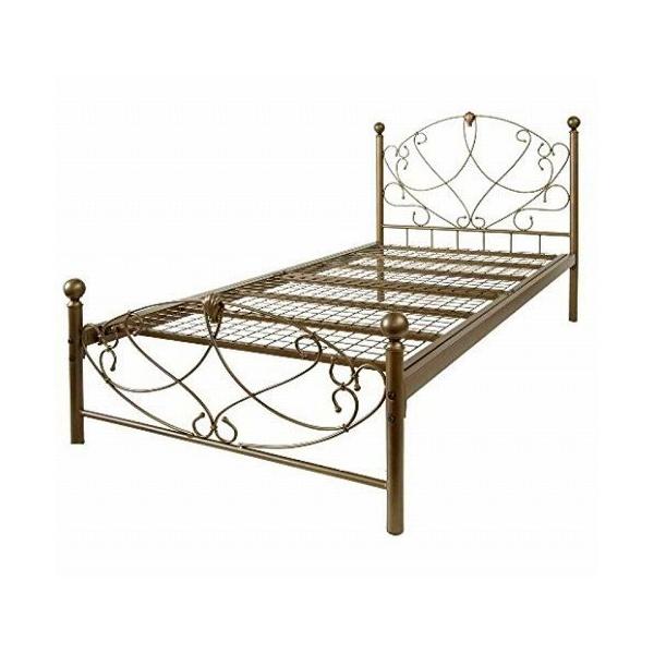 当商品は1Fエントランスでのお渡しとなります。お手伝い等のサービスはございません。あらかじめご了承くださいませ。【商品説明】曲線をあしらった装飾が優美な世界を醸し出す洗練されたデザインのベッドです。 オプションの天蓋を取り付けると優雅なお姫...