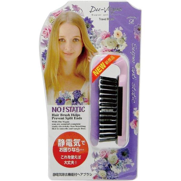 【商品説明】静電気でお困りのあなたに。ブラッシングでの静電気を抑えなめらかにブラシが通ります。ブラシ部両サイドのステンレス銅除電繊維がブラッシング時の静電気を取り除き、髪を傷めずにときほぐします。ブラシ部に柔らかい導電性素材を使用。さらに、...