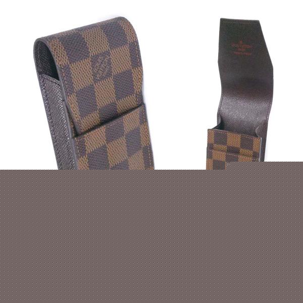 【超美品】ルイヴィトン ダミエ シガレットケース 煙草入れLOUIS VUITTON アイコス N63024 エテュイシ・ガレットフランス製 メンズ レディース 箱 ap8934【一撃即決】★状態詳細★超美品Aランクです♪ほぼ未使用品と思わ...