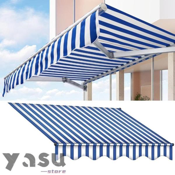 ?100% ポリエステル 注意: (伸縮ポールと付属品は含まれていません。別途購入する必要があります)。?納品数量と内容 注: このオーニング トップは、メイン生地 1 枚とバランス 1 枚で構成されています。納品にはフレームは含まれません...