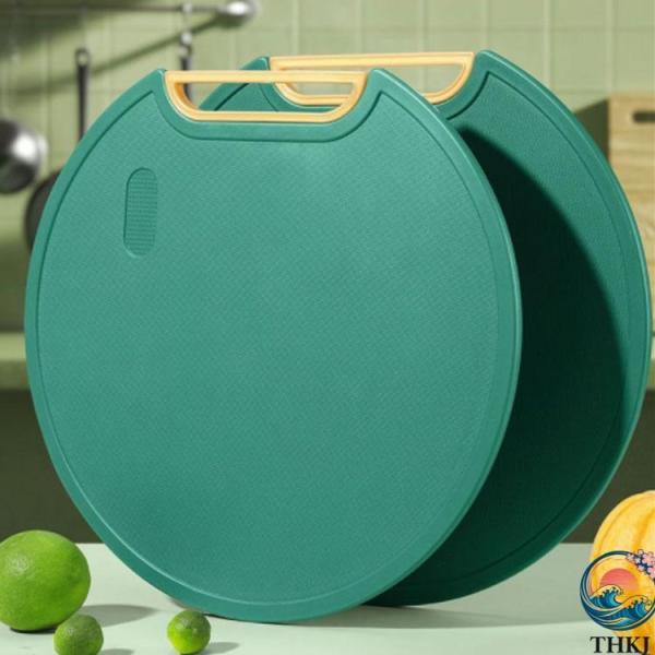 選べる4サイズ 丸型 食洗機対応 カッティングボード まな板立て 抗菌 省スペース 選べる4サイズ 滑り止め付き 両面使える 丸いまな板