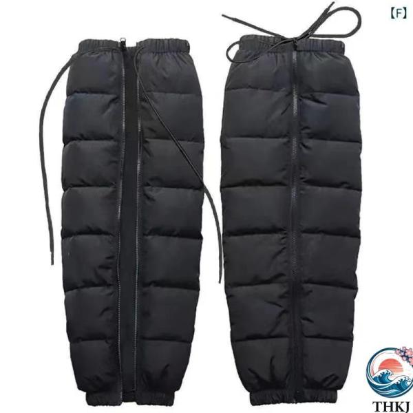 バイク レッグカバー 膝当て パッド 足 すね ふくらはぎ ウォーマー プロテクター サポーター メンズ レディース 防寒 防風 対策 防水 ジップアップ フリース 中