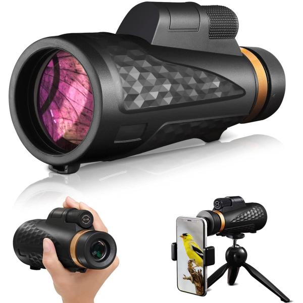 単眼鏡 望遠鏡 高倍率 単眼望遠鏡 スマホ 撮影 18x62 スーパーズーム スマートフォン 対応三脚防水付き 99.5％高透過率 防水霧 耐衝 旅行 花火大会 観察 サッカー オリンピック 運動会 コンサート     スタースコープ単眼望...