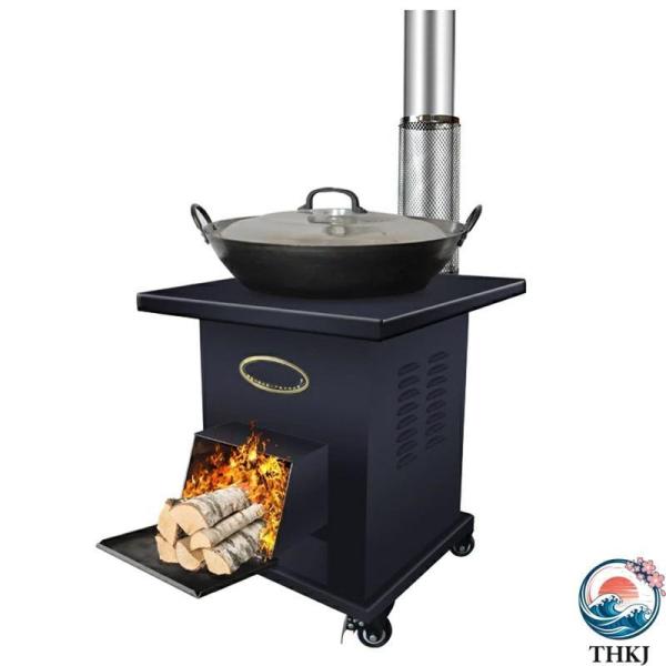 ? ポータブルストーブは、燃える材料が適切である限り、石炭、薪、枝、木材チップなどの天然燃料源を使用します。 純鉄素材！ ? 新しいガス化燃焼技術を採用し、二次バーナーを介して供給することで、燃料を30?50％節約できるだけでなく、燃焼時間...