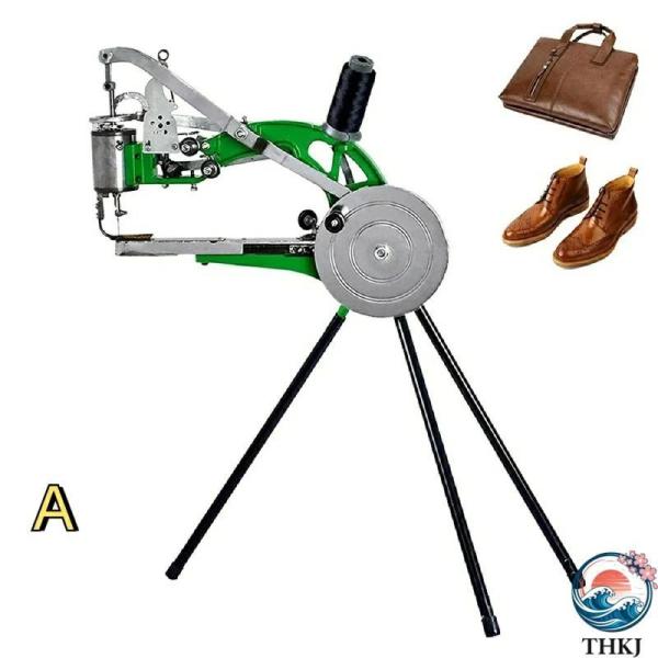 ? 【多機能ミシン】ハンドミシンはナイロン糸と綿糸が使用でき、高い縫い厚さに対応し、ハイヒール、布靴、革靴、ゴム靴、スニーカー、レインコート、財布、ズボン、キャンバステントの修理に適していますなど ? 【高品質の素材】この靴修理機は、頑丈で...