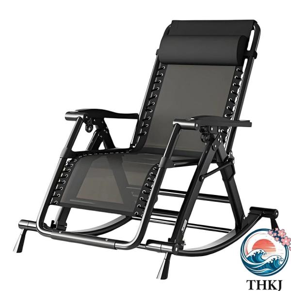 ? 座ったり寝転んだりのどちらでも使えます：リクライニングチェア 人間工学に準じ、体圧を効果的に分散するので、長く寝転んでも疲れません。マルチポジション調整ロック（強化アルミ合金、滑らかで引っかかりにくい）、座る、半分横になる、完全に横にな...