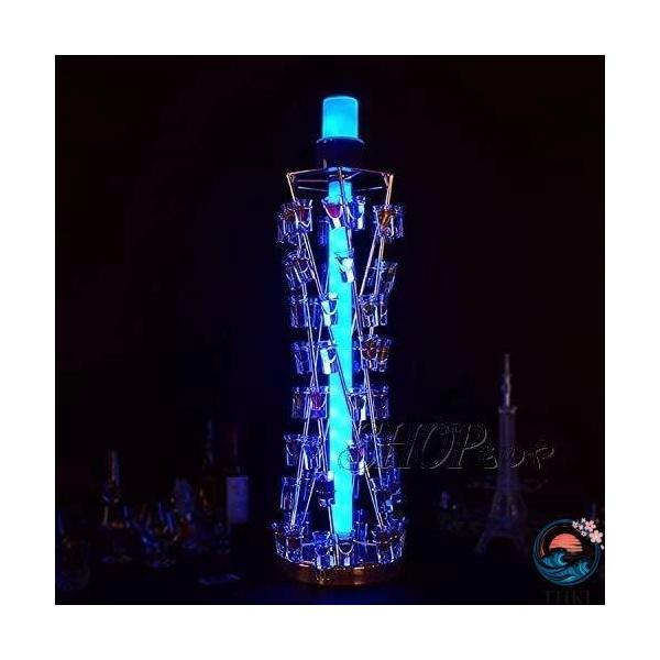 ? 【業務用およびホームバー用】照明付きボトルシェルフは、自宅だけでなく、バー、KTV、ナイトクラブなどの場所でも使用できます。それはあなたの家、クラブ、商業バーに楽しい雰囲気の装飾を作成しながらあなたのゲストの注意を引き付けます。ボトル、...