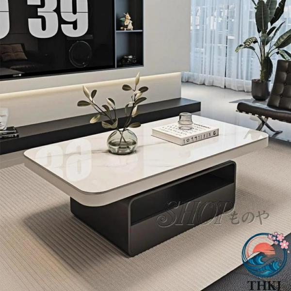 ? 1. 【昇降式＆高耐久デザイン】 このローテーブルは、高さ調節可能な昇降式テーブルとして、お座りやソファに合わせて最適な高さにお使いいただけます。強化ガラスの天板と頑丈な木製フレームを組み合わせており、耐荷重に優れ、長期間の使用でも変形...