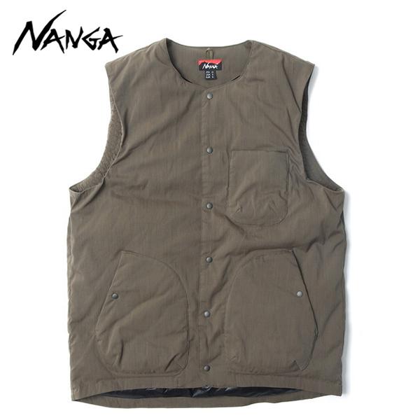 ナンガ ヒノック リップストップ インナーダウン ベスト HINOC RIPSTOP INNER DOWN VEST AMG L ND2441-1N304-A N0001919 NANGA NANGA（ナンガ） ヒノック リップストップ インナーダウン ベスト