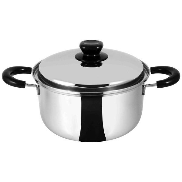 価格.com - タフコ 極 深型両手鍋 IH対応 22cm A-2275 (鍋) 価格比較