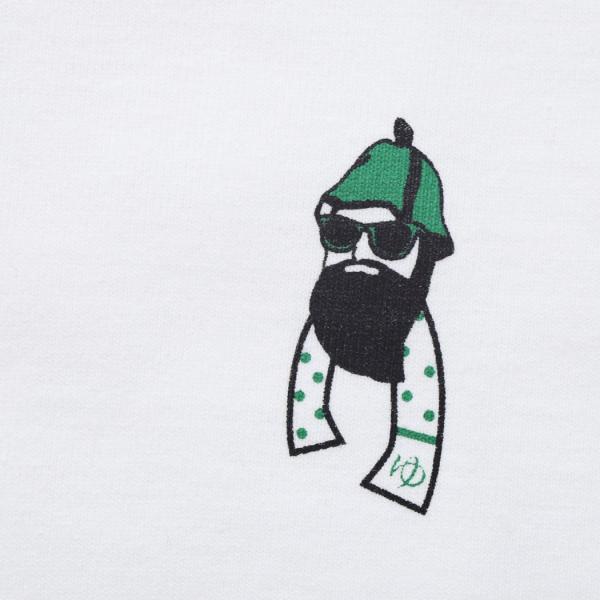 USAコットン日本製のTシャツにかわいいおじさんがプリントされています。着ているだけで楽しくなります。休日にサウナを楽しむおじさんです。小さめながら存在感抜群のサウナおじさん。ゆの文字もいい感じ。USAコットンを度詰めでヘビーウェイトに編み...