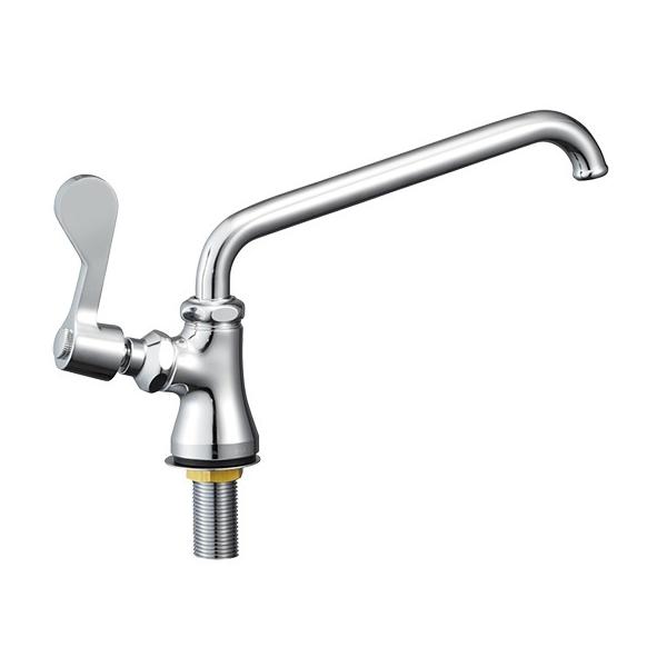 価格.com - SANEI 厨房用立形上向自在水栓(左ハンドル)[共用形] A5371L-13 (水栓金具) 価格比較