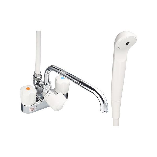 価格.com - TOTO 台付2ハンドル混合水栓(一時止水付、スプレー) TMS27C (水栓金具) 価格比較