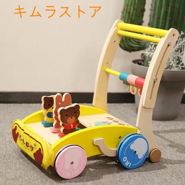サイズ/約幅30×奥行39×高さ39-52cm重量/約2kg内容量/1台材質/本体：天然木クッション：ポリエチレンタイヤ：PVCバンパー：ナイロン生産国/中国製組立状態/お客様組立品対象年齢/12ヶ月以上●アースカラーがやさしい、昔ながらの...